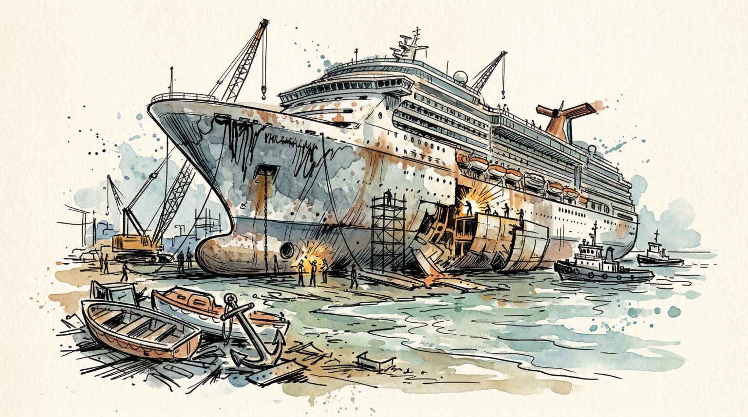 What Happens to Cruise Ships When They're Retired - Ship Tea